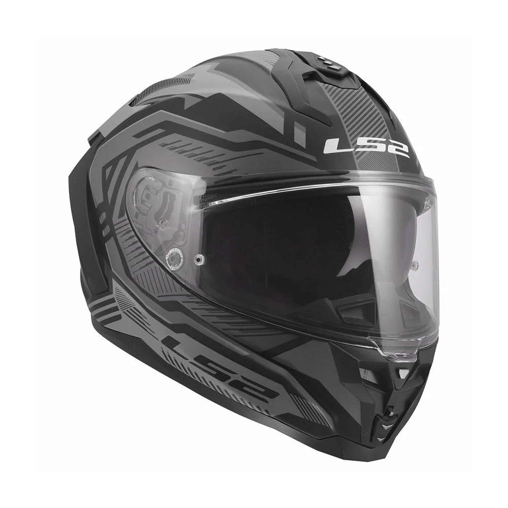 Full Face Κράνος LS2 Challenger II FF817 Dravix γκρι ματ - MotoRAID