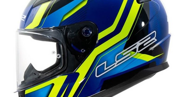 Κράνος LS2 Rapid II FF353 Flitz μπλε-fluo κίτρινο - MotoRAID
