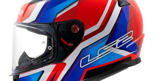 Κράνος LS2 Rapid II FF353 Flitz μπλε-κόκκινο - MotoRAID