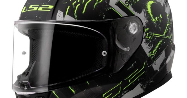 Κράνος LS2 Rapid II FF353 Pirates τιτάνιο ματ