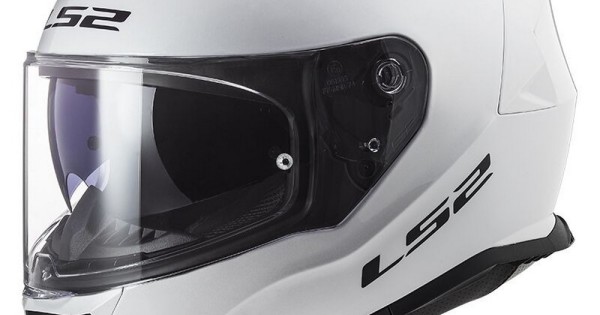 Κράνος LS2 Storm II FF800 λευκό - MotoRAID