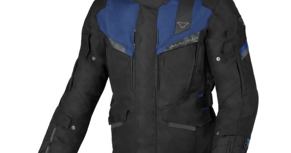 Μπουφάν Macna Zastro μπλε-μαύρο - MotoRAID