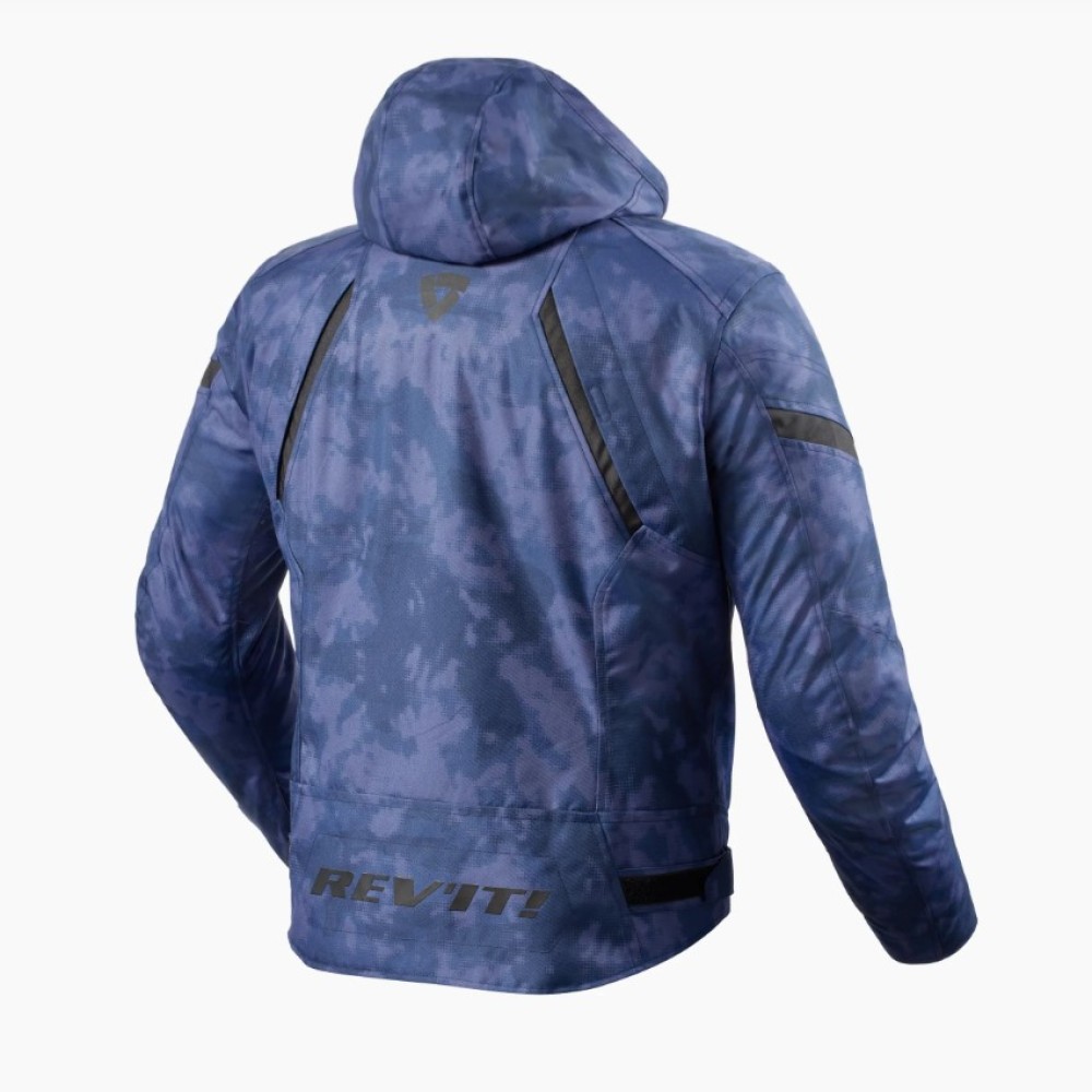 Μπουφάν RevIT Flare 3 Camo μπλε - MotoRAID