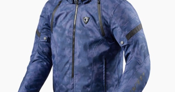 Μπουφάν RevIT Flare 3 Camo μπλε - MotoRAID