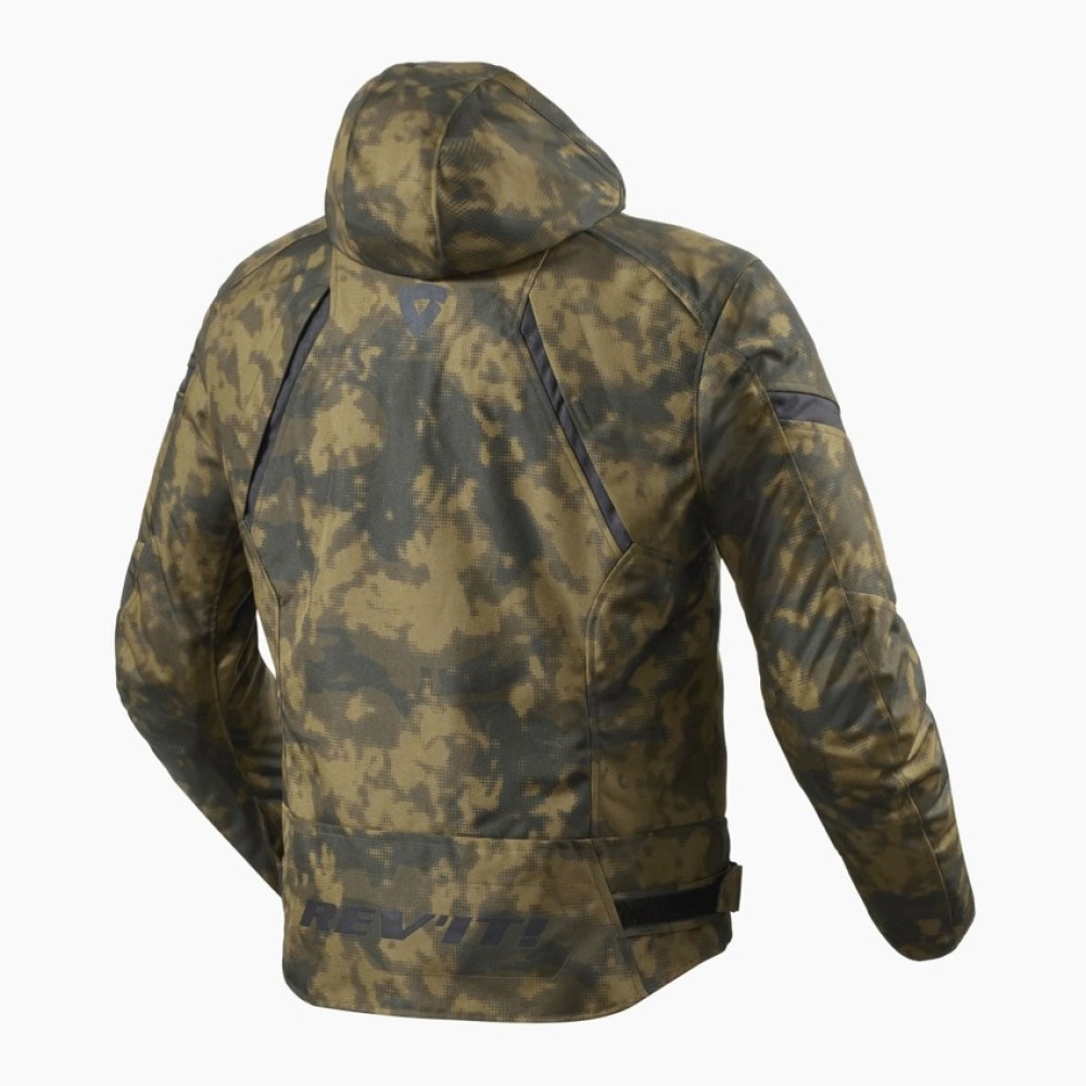 Μπουφάν RevIT Flare 3 Camo σκούρο-πράσινο - MotoRAID