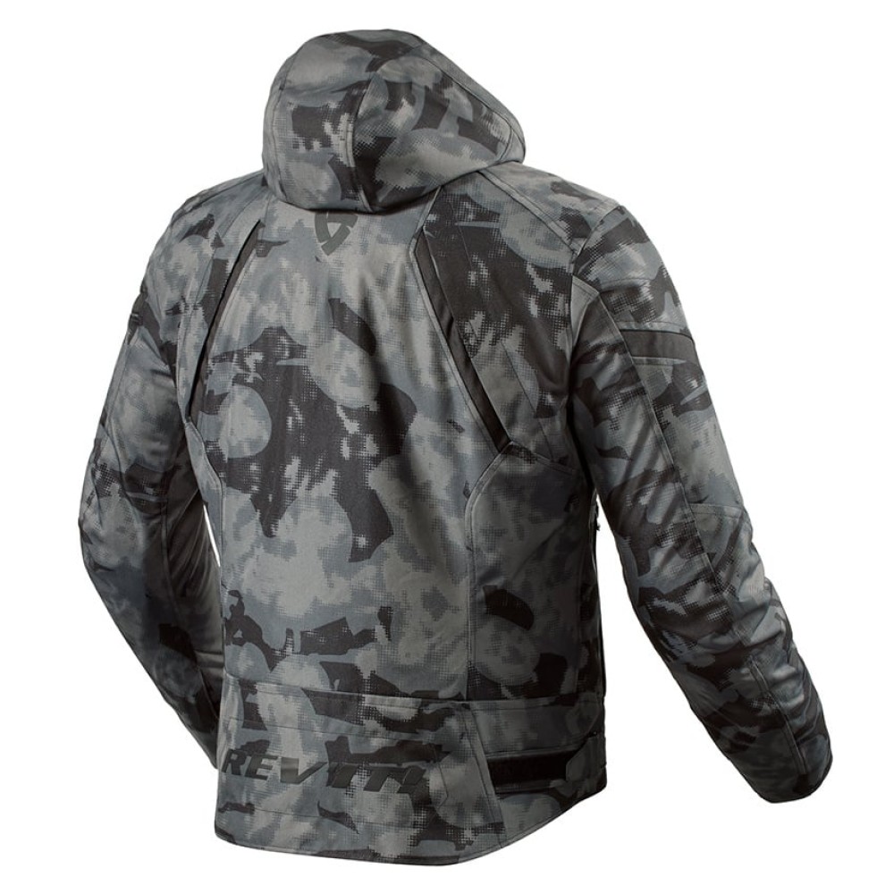 Μπουφάν RevIT Flare 3 Camo σκούρο-γκρι - MotoRAID