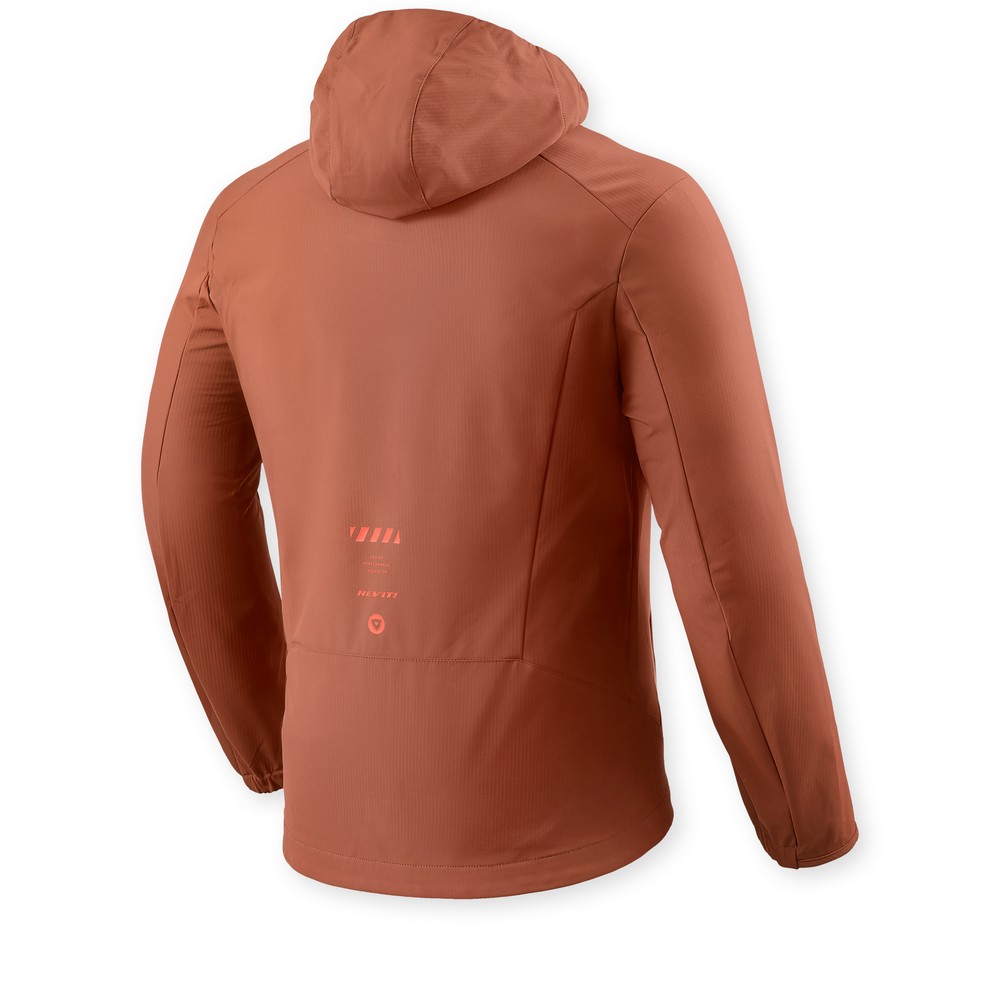 Μπουφάν Softshell Windbarrier RevIT Jerry κεραμιδί - MotoRAID