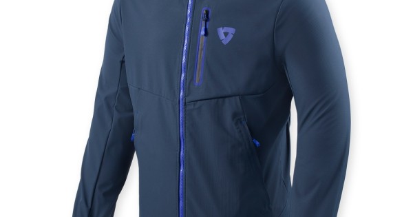 Μπουφάν Softshell Windbarrier RevIT Jerry σκούρο μπλε - MotoRAID