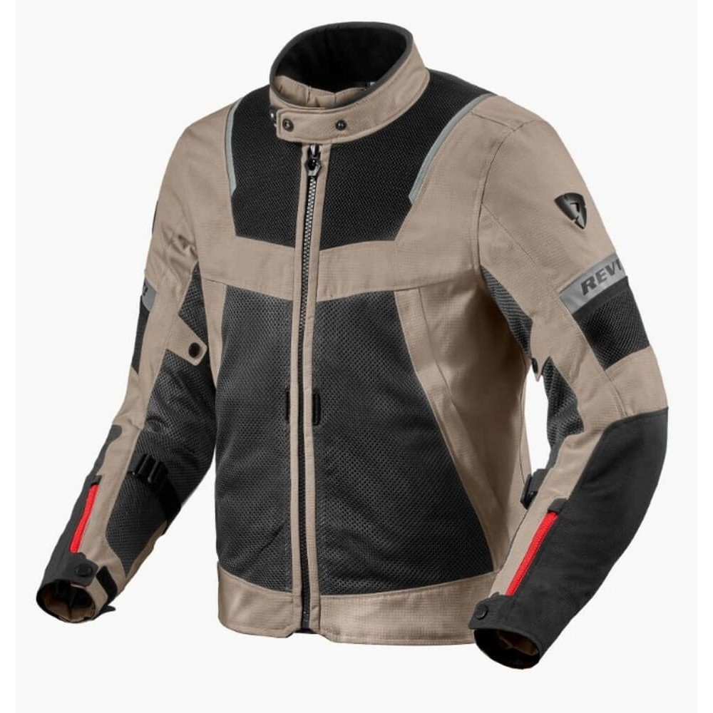 Μπουφάν RevIT Tornado 4 H2O sand-μαύρο - MotoRAID