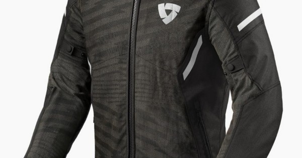 Μπουφάν καλοκαιρινό RevIT Torque 2 H2O μαύρο-λευκό (και αδιάβροχο ...