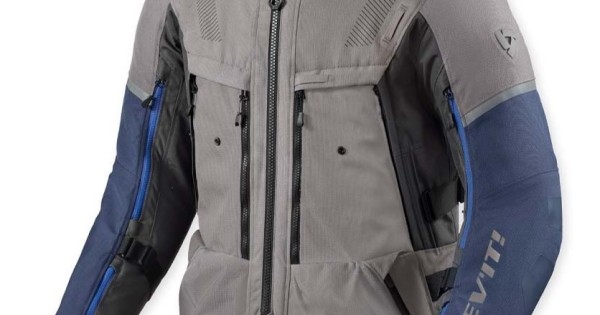 Μπουφάν RevIT Sand 5 H2O γκρι-σκούρο γκρι - MotoRAID