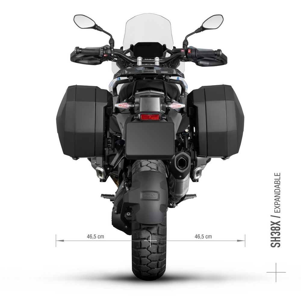 Βάσεις πλαϊνών βαλιτσών SHAD 3P System BMW R 1300 GS - MotoRAID