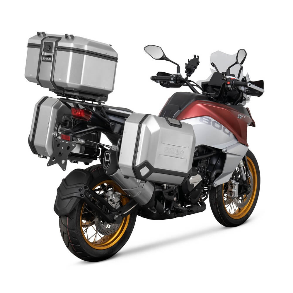 Βάσεις πλαϊνών βαλιτσών SHAD 4P System QJMOTOR SRT 800/X - MotoRAID