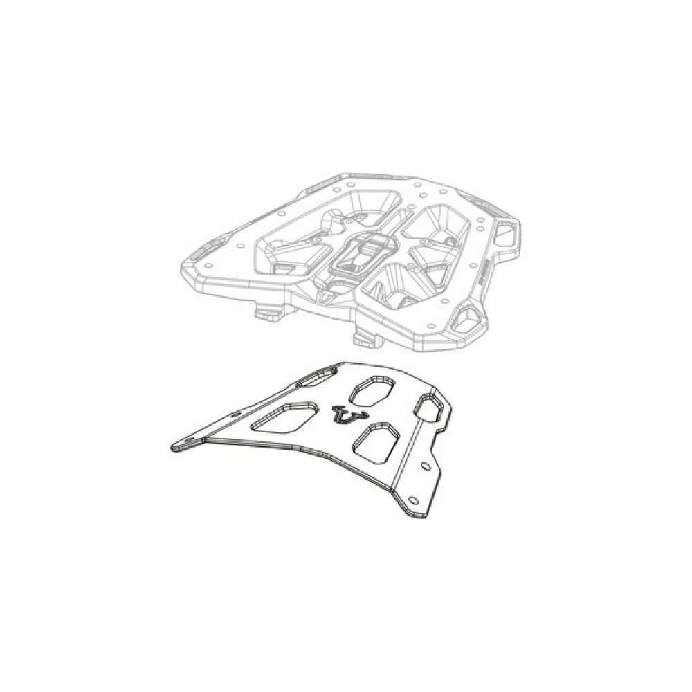 Βάση topcase SW-Motech STREET-RACK Yamaha Tracer 7/GT 25- - MotoRAID