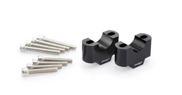 Αποστάτες Puig 30mm Honda XL 750 Transalp μαύροι - MotoRAID