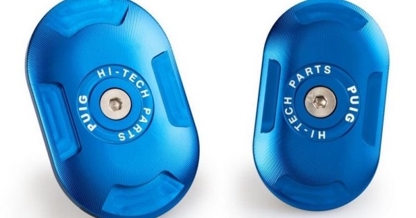 Καλύμματα πλαισίου Puig Yamaha MT-09/SP 21- μπλε - MotoRAID