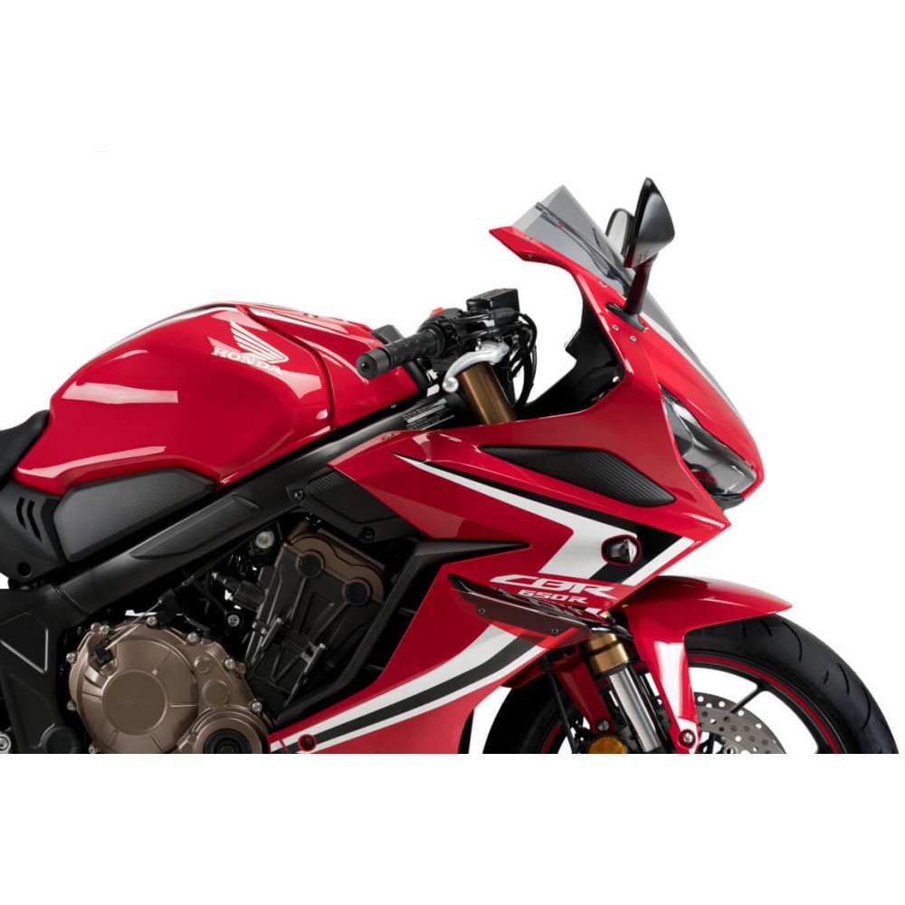 Φτεράκια κάθετης δύναμης Puig Honda CBR 650 R μαύρα - MotoRAID