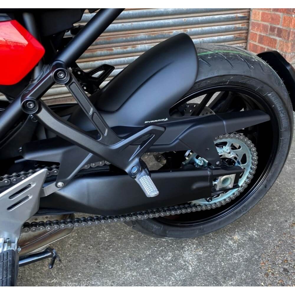 Φτερό πίσω τροχού Pyramid Yamaha Tracer 9/GT/GT+ μαύρο ματ - MotoRAID