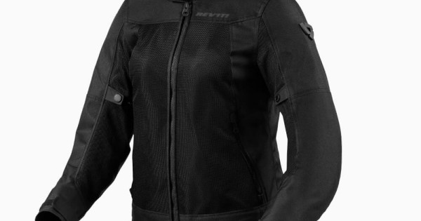 Μπουφάν καλοκαιρινό RevIT Eclipse 2 γυναικείο μαύρο - MotoRAID