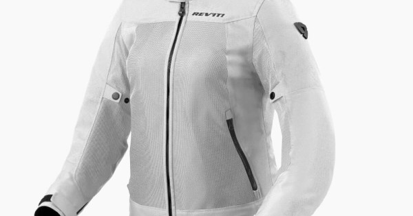 Μπουφάν καλοκαιρινό RevIT Eclipse 2 γυναικείο ασημί - MotoRAID