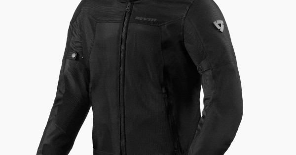 Μπουφάν καλοκαιρινό RevIT Eclipse 2 μαύρο - MotoRAID
