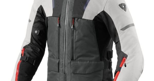 Μπουφάν RevIT Offtrack 2 H2O ασημί-ανθρακί - MotoRAID