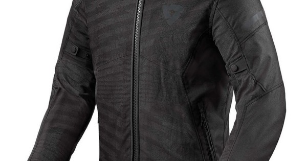 Μπουφάν καλοκαιρινό RevIT Torque 2 H2O μαύρο (και αδιάβροχο) - MotoRAID