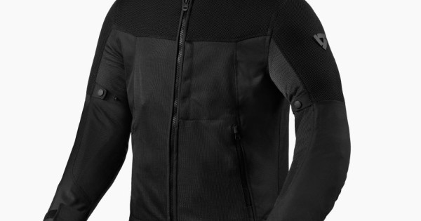 Μπουφάν καλοκαιρινό RevIT Vigor 2 μαύρο - MotoRAID