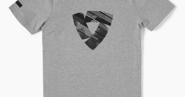 T-shirt RevIT Rockstar γκρι - MotoRAID