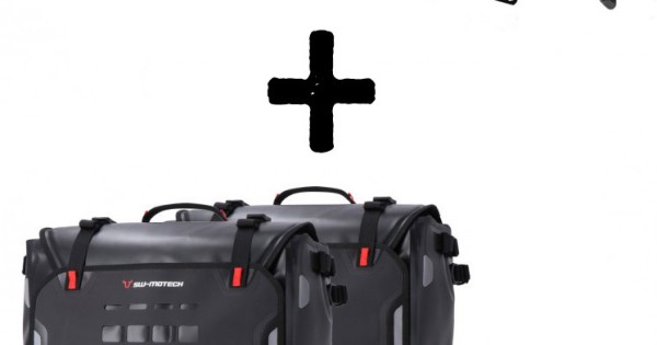Σετ βάσεων και αδιάβροχων σαμαριών SW-Motech Sysbag WP L KTM 790 ...