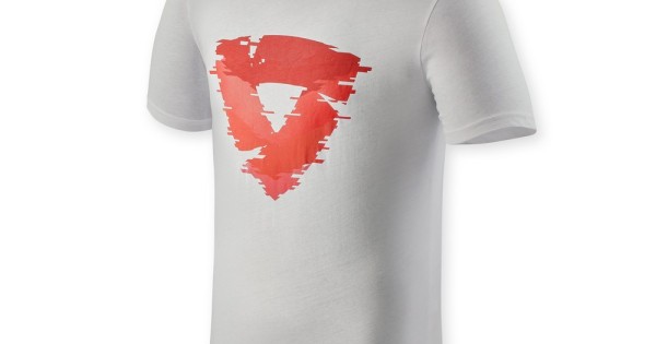 T-shirt RevIT Andre ανοιχτό γκρι - MotoRAID