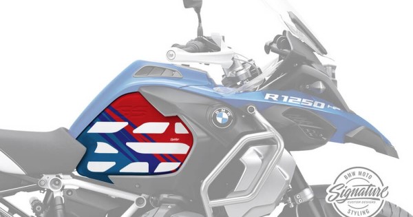 Αυτοκόλλητα ντεπόζιτου Wunderlich BMW R 1250 GS Adv. M-Sport (σετ 2 ...