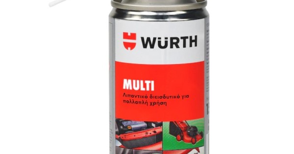 Λιπαντικό διεισδυτικό για πολλαπλή χρήση Multi Wurth 150 ml