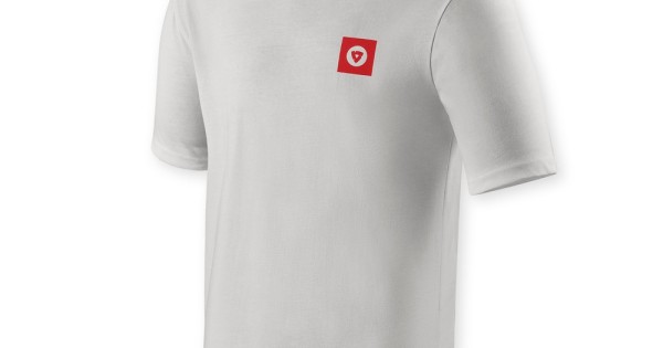 T-shirt RevIT Vincent ανοιχτό γκρι - MotoRAID